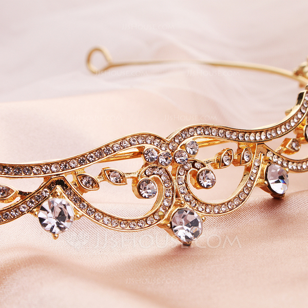 Ladies Unique Alloy Tiaras With Rhinestone (042220372) - JJ's House